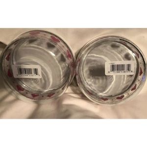 Pyrex | Kitchen | 2 Pyrex 4 Cup Bowl Love Pink Hearts White Lids | Poshmark